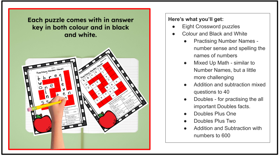 Fall Math, Addition, Subtraction, Subitising, Games and Activities ...