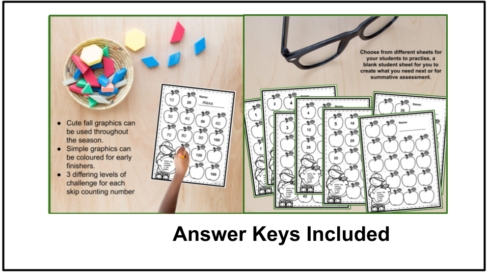 Fall Math, Addition, Subtraction, Subitising, Games and Activities ...