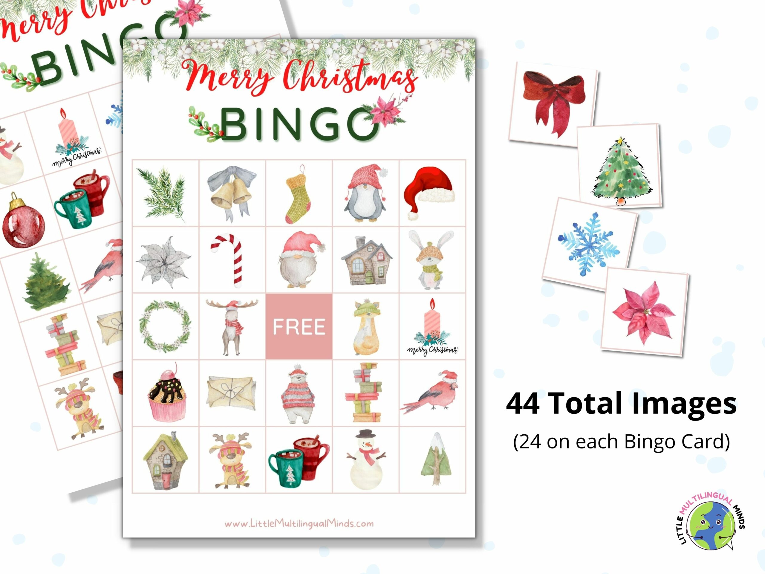 Christmas BINGO Game and FREEBIES - Fun Christmas Activities | Made By ...