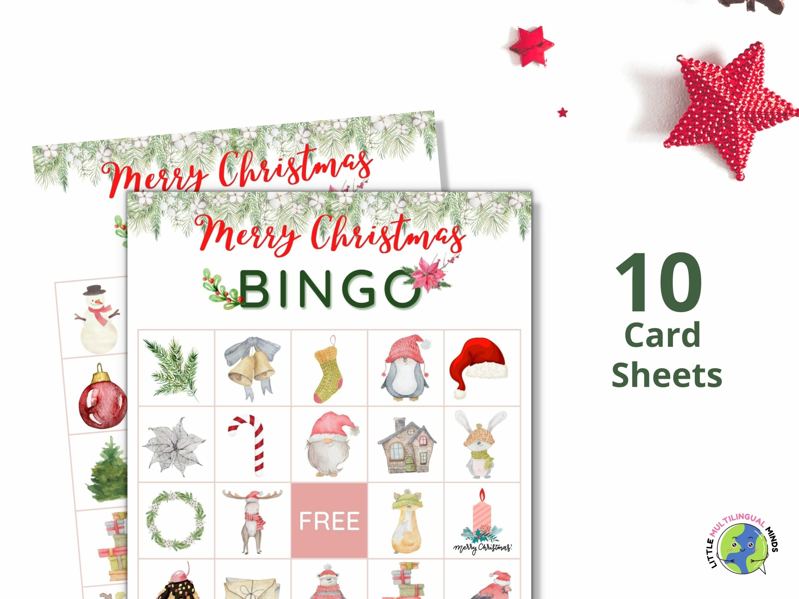 Christmas BINGO Game and FREEBIES - Fun Christmas Activities | Made By ...