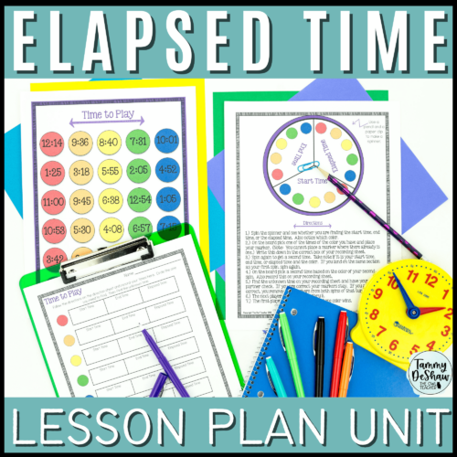 Elapsed Time Worksheets Lesson Plans Activities Guided Math Workshop ...