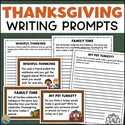 Thanksgiving Writing Prompts Narrative Descriptive Persuasive ...