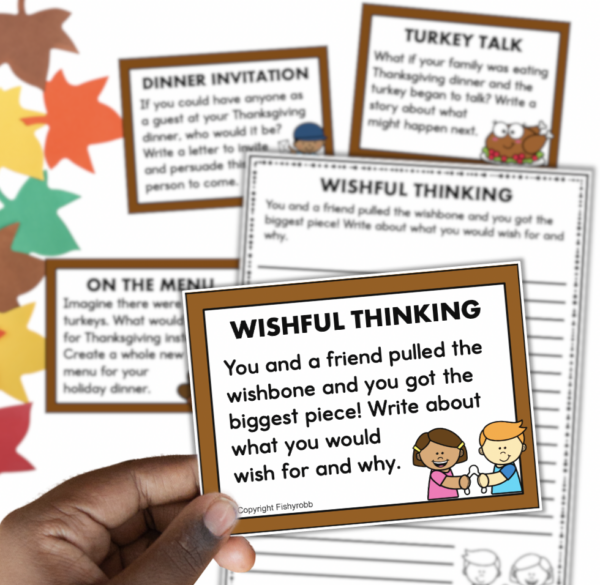 Thanksgiving Writing Prompts Narrative Descriptive Persuasive ...