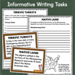 Thanksgiving Writing Prompts Narrative Descriptive Persuasive ...