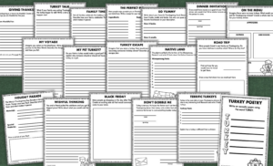 Thanksgiving Writing Prompts Narrative Descriptive Persuasive ...