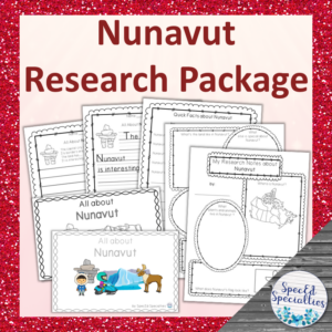 Nunavut Province & Territory of Canada Differentiated Research Project ...