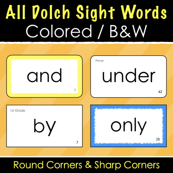Dolch 2nd Grade Sight Word BINGO - 30+ Bingo Cards, Flashcards + Word ...