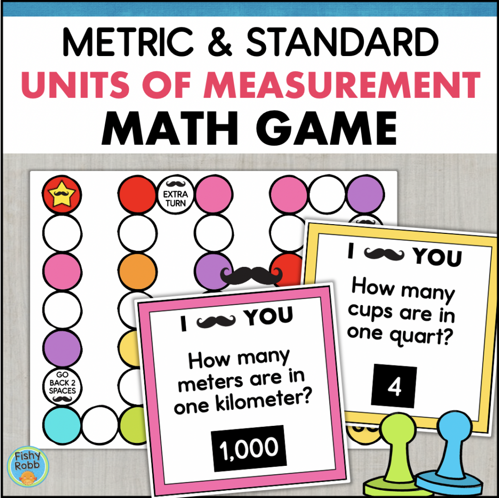 Standard and Metric Units of Measurement Math Game | Made By Teachers