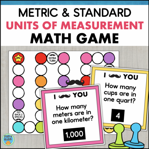 Standard and Metric Units of Measurement Math Game | Made By Teachers