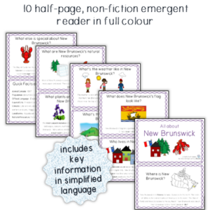 New Brunswick Province of Canada Differentiated Research Project | Made ...