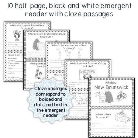 New Brunswick Province of Canada Differentiated Research Project | Made ...