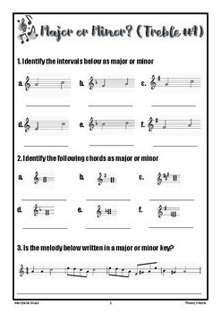 Music Theory Handouts | Made By Teachers