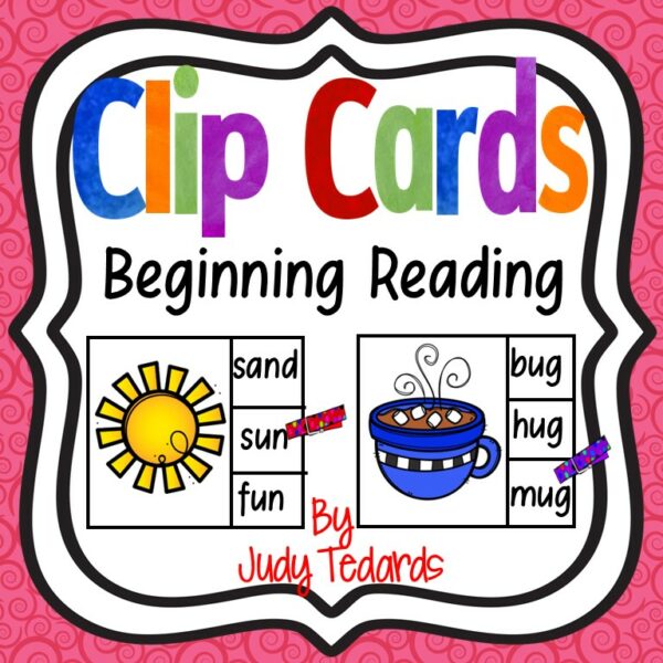 Clip Cards {Beginning Reading} | Made By Teachers