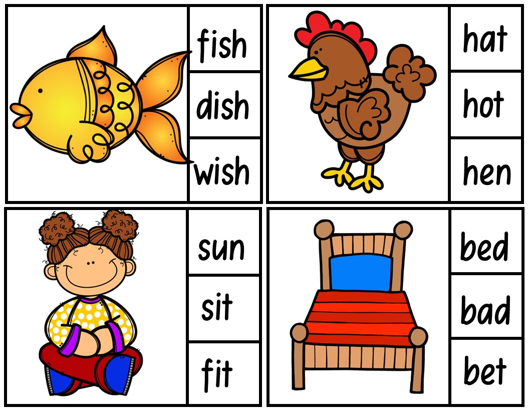 Clip Cards {Beginning Reading} | Made By Teachers