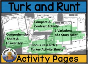 Turk and Runt Activity Sheets Print and GO! | Made By Teachers