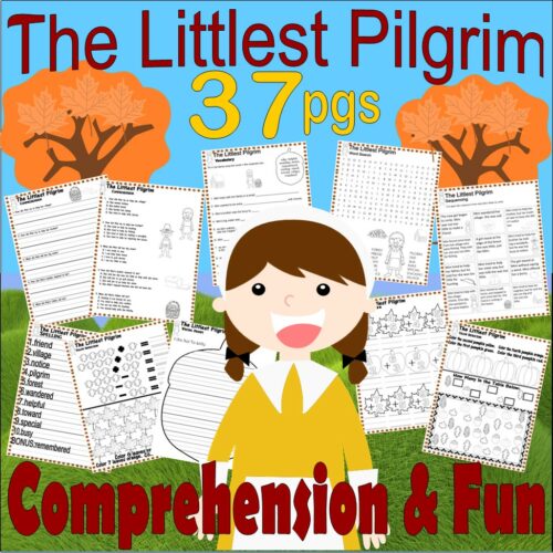 Littlest Pilgrim Thanksgiving Book Study Companion Reading ...