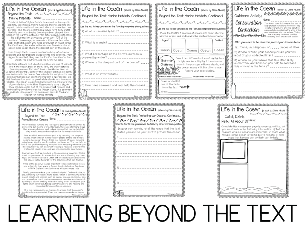 Life in the Ocean: The Story of Oceanographer Sylvia Earle {A Book ...