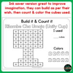 Kwanzaa Linking Cubes Mats | Fine motor Skill or STEM Center Mats ...