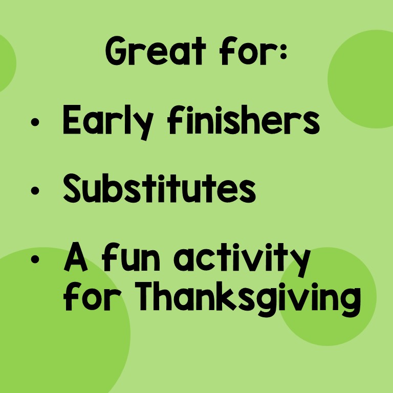 Thanksgiving Mystery Graphing Pictures Four Quadrant and Quadrant I ...