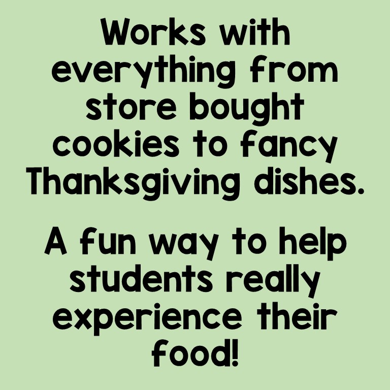 Write Like a Food Critic Food Science Thanksgiving Activity for 5th ...