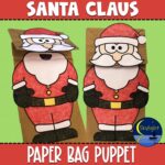 Santa Claus Paper Bag Puppet Christmas Craft Activity | Made By Teachers