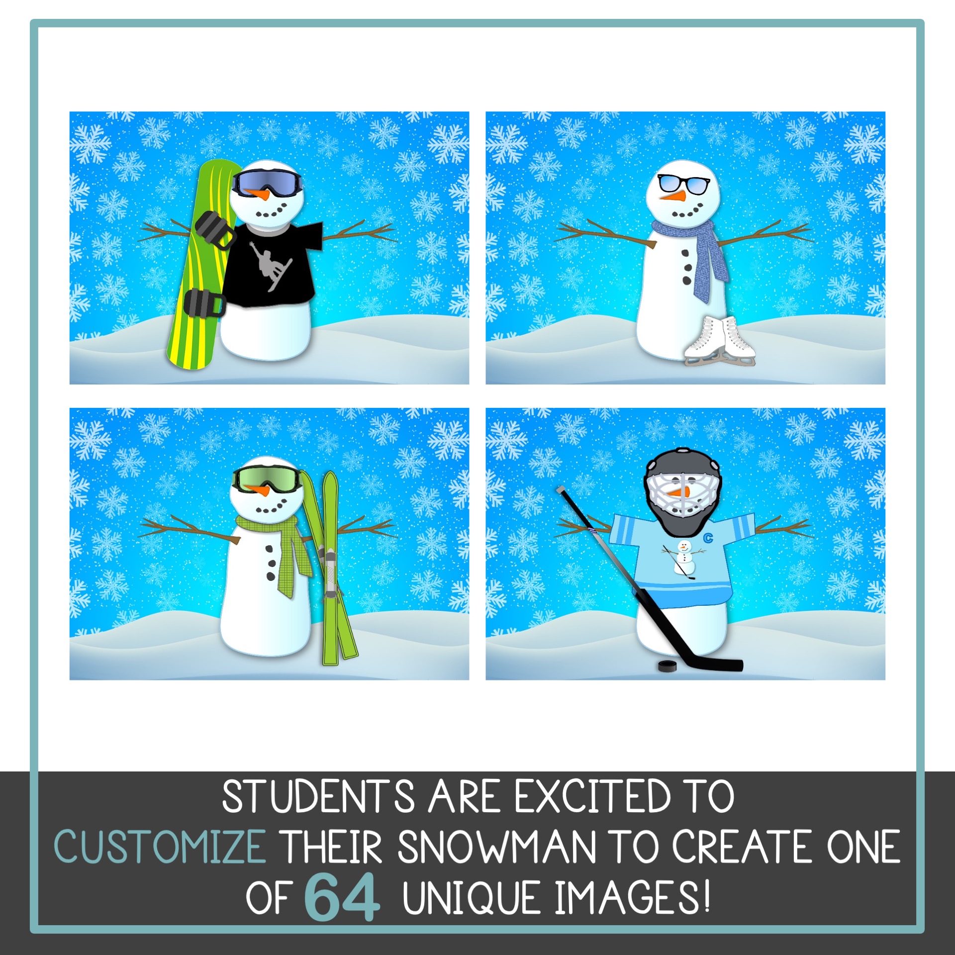 Percent Proportion Build a Snowman Self-Checking Google Sheets Activity ...