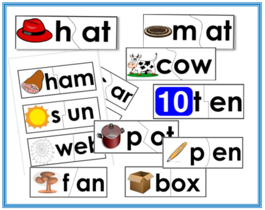 CVC RIME AND ONSET MATCHING PUZZLES | Made By Teachers