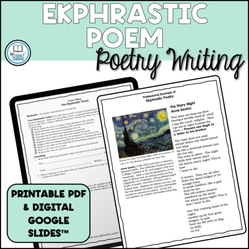 Ekphrastic Poem - Ekphrasis - Poetry Writing to Integrate Visual Art in ...