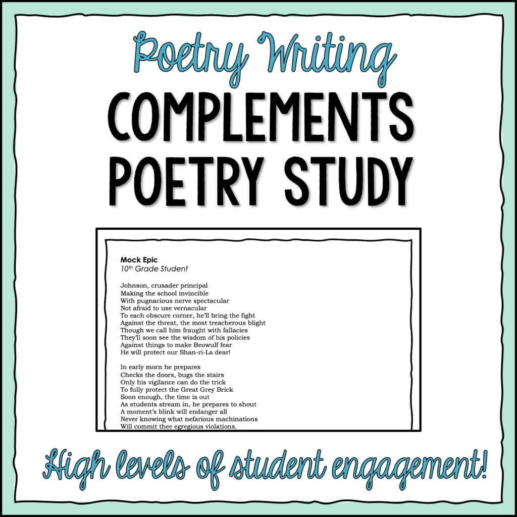 Mock Heroic Epic - Poetry Writing - Poems Made Easy | Made By Teachers