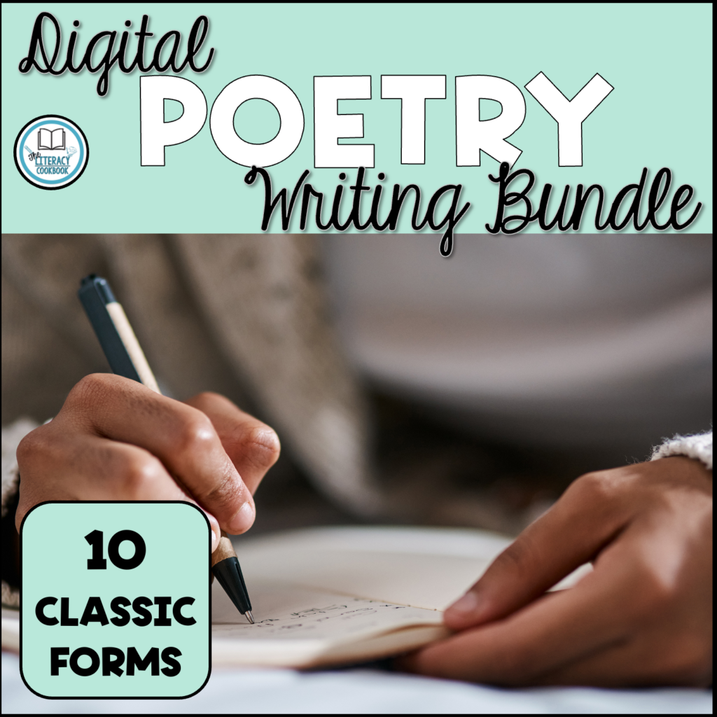 Poetry Writing Bundle - 10 Classic Poetic Forms - Digital & Printable ...