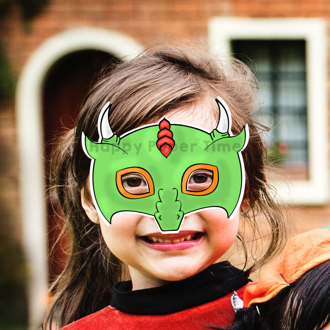 Monster Paper Mask Printable Fairytale Craft Activity Costume | Made By ...