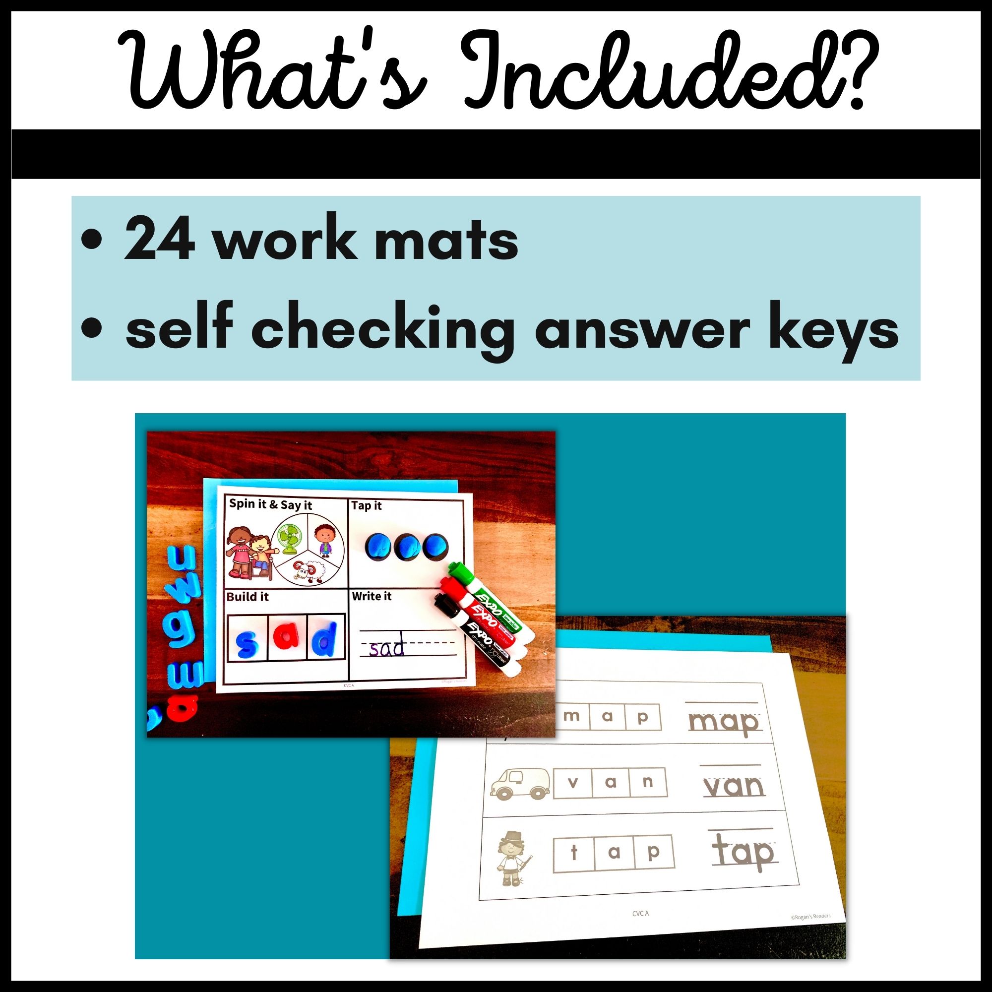 CVC A Orthographic Mapping - Word Mapping | Made By Teachers