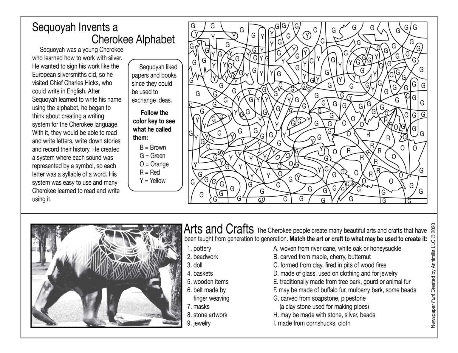 Cherokee Nation (Eastern Band) – Native American Heritage Puzzles ...
