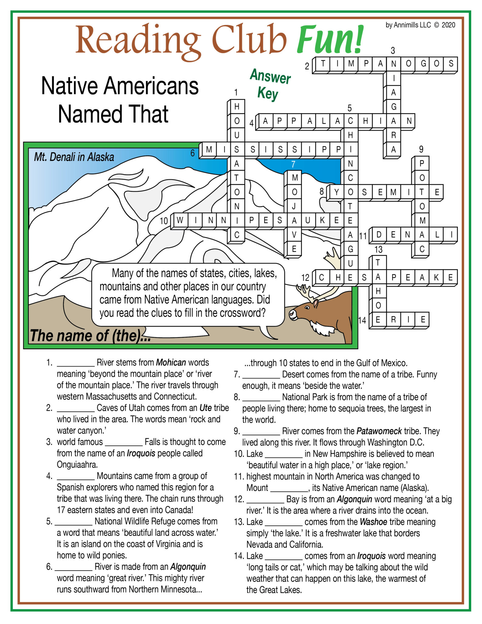 Cherokee Nation (Eastern Band) – Native American Heritage Puzzles ...