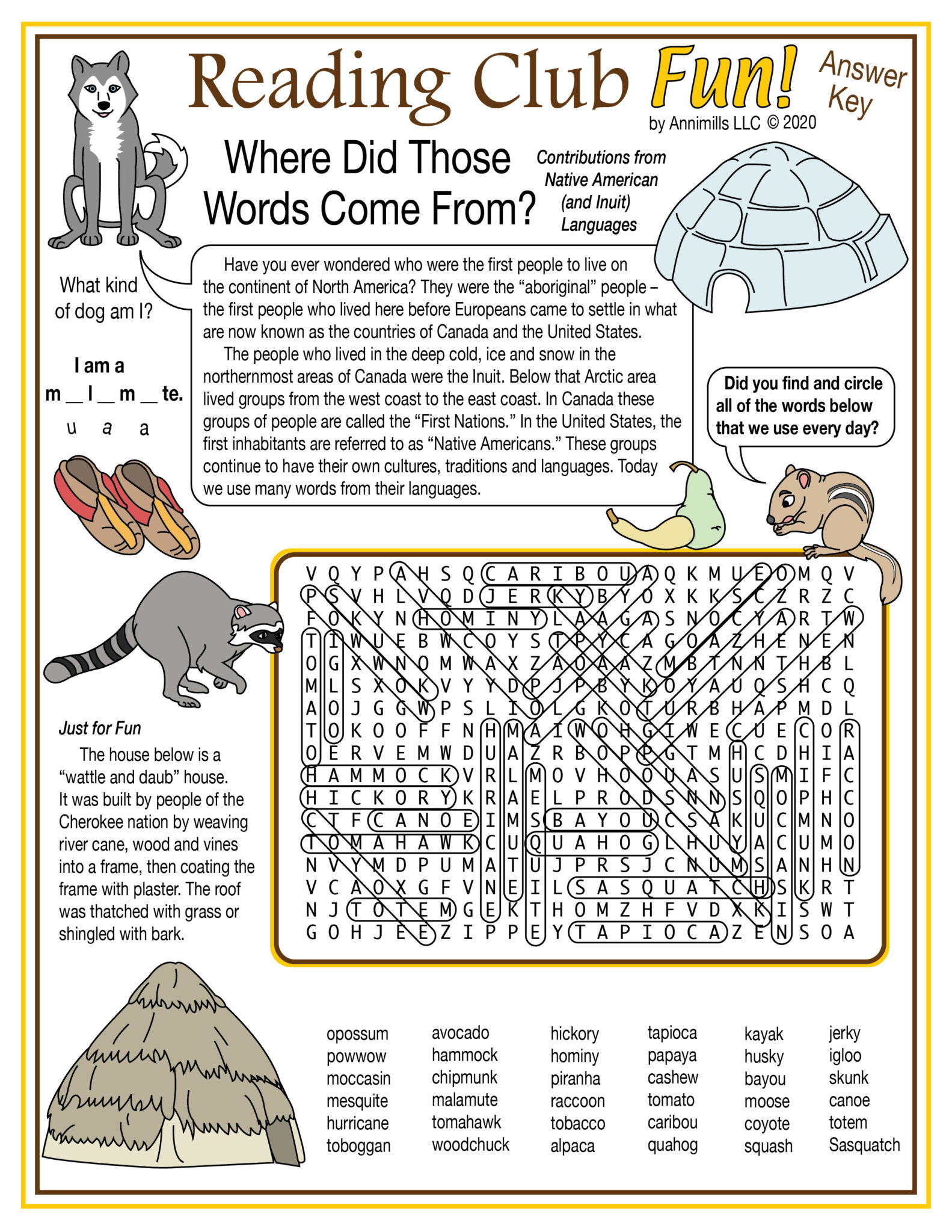 Cherokee Nation (Eastern Band) – Native American Heritage Puzzles ...