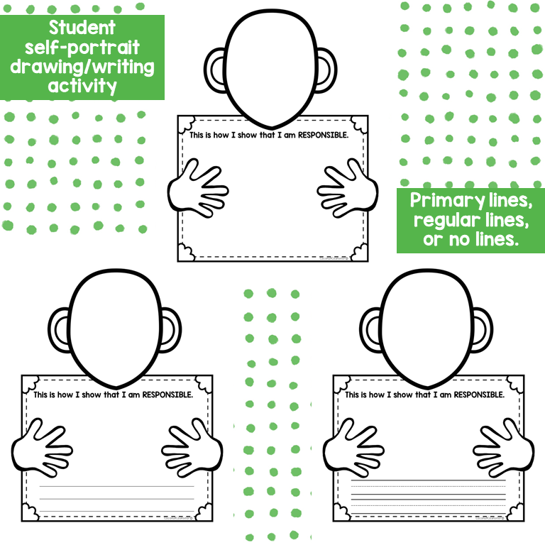 Responsibility Bulletin Board, Banner, & Activity | Made By Teachers