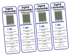 Digital Citizenship Bookmark | Made By Teachers