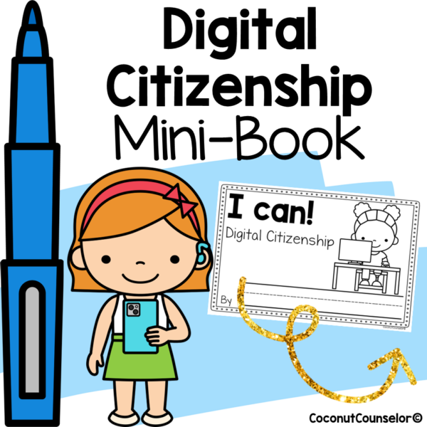 Digital Citizenship Mini-Book - Made By Teachers