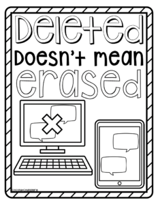 Digital Citizenship Coloring Pages | Made By Teachers