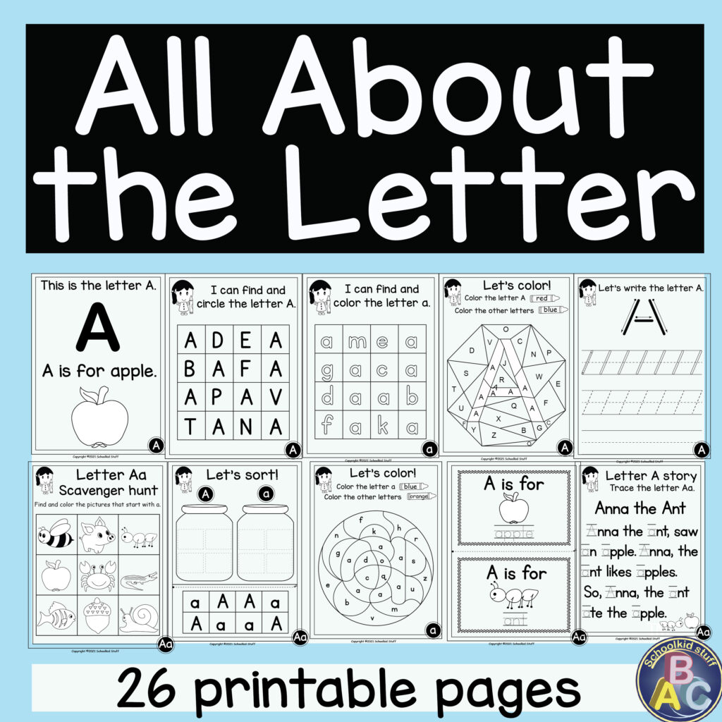 All About the Letter Aa | Alphabet Practice | Made By Teachers