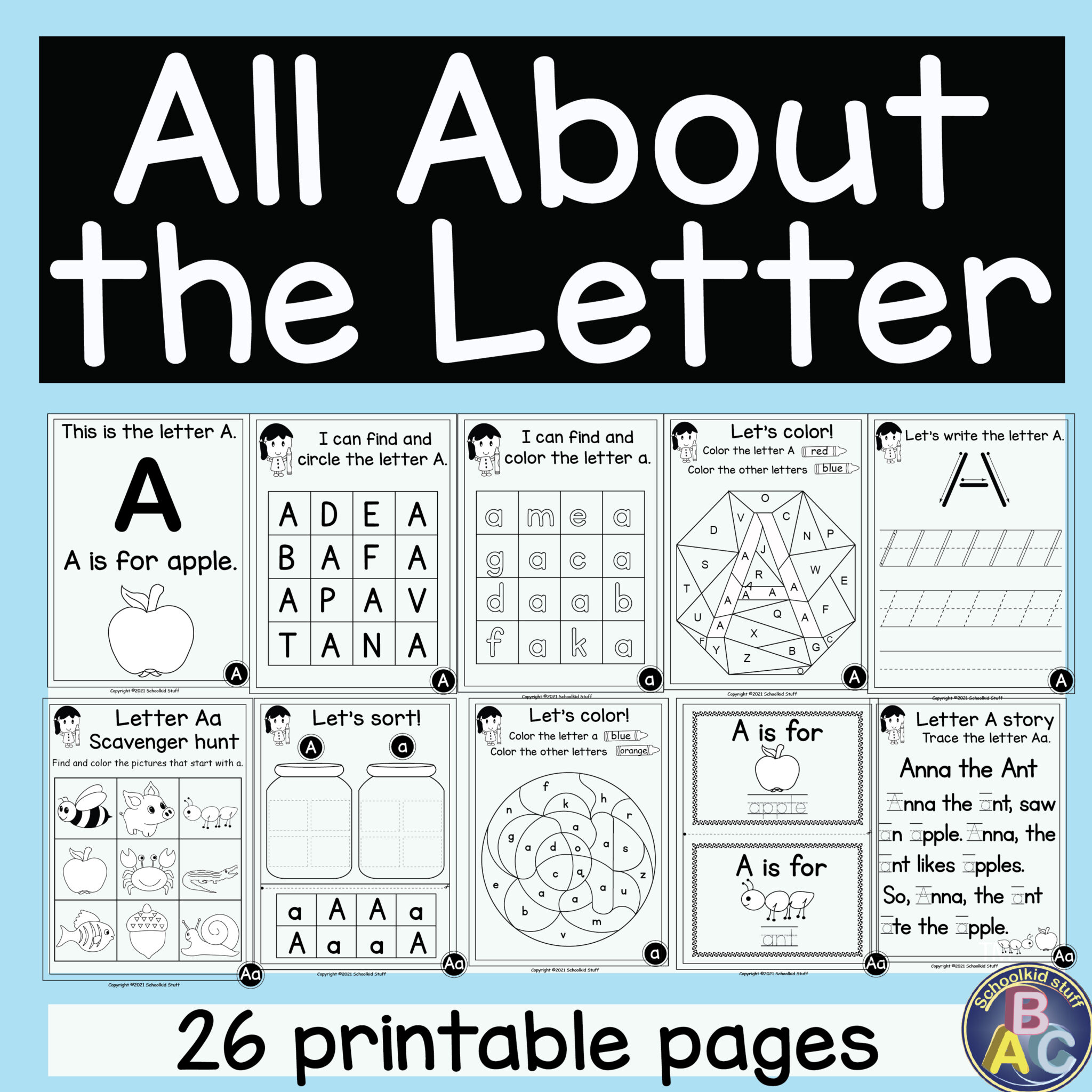 All About the Letter Aa | Alphabet Practice | Made By Teachers
