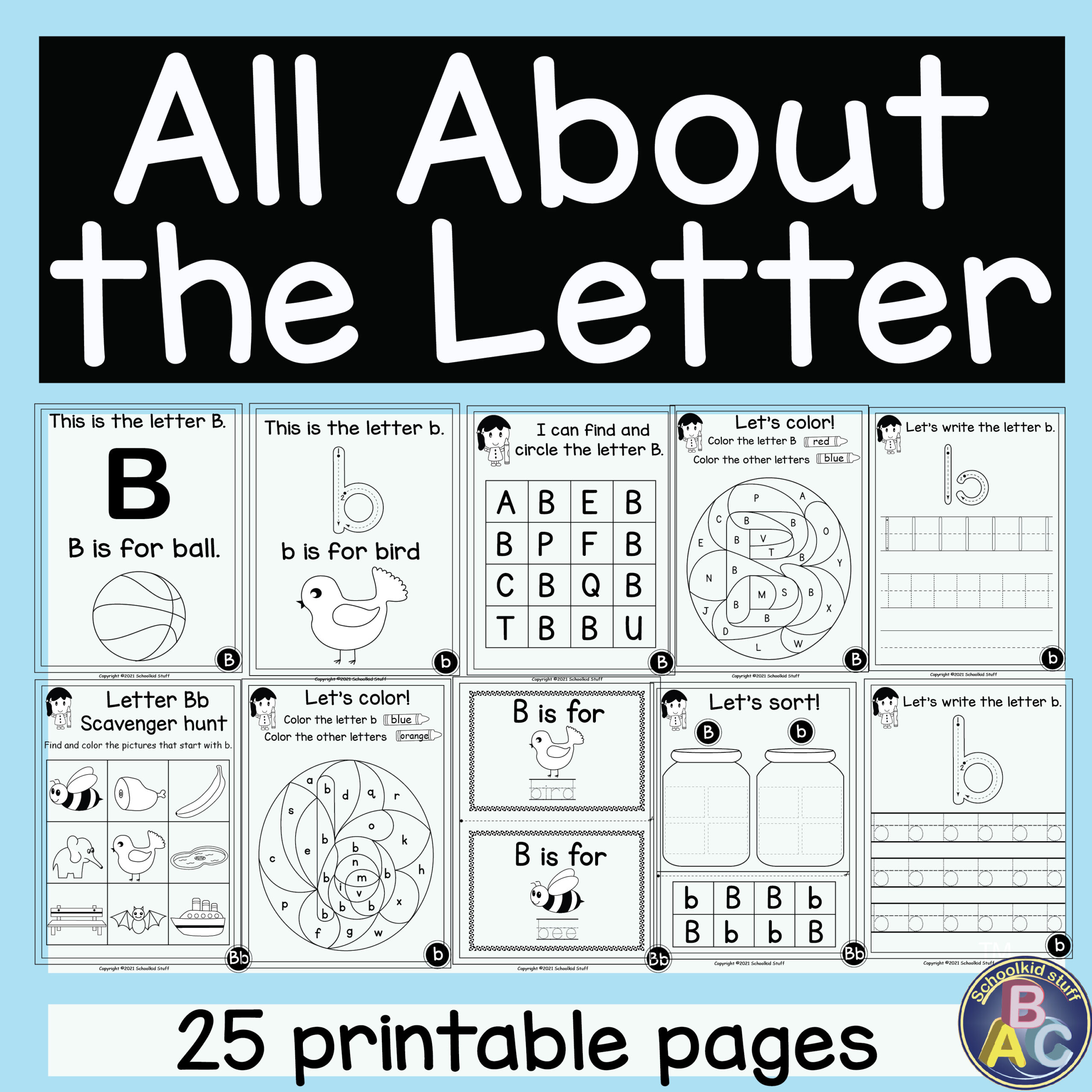 All About the Letter Bb | Alphabet Practice | Made By Teachers