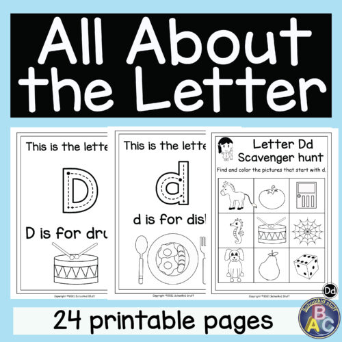 All About the Letter Dd | Alphabet Practice | Made By Teachers