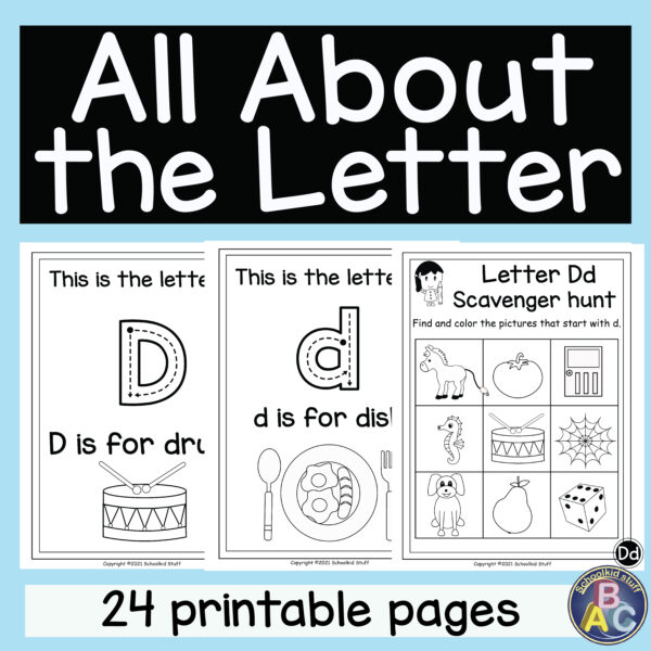 All About the Letter Dd | Alphabet Practice | Made By Teachers