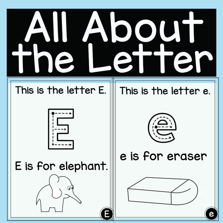 All About the Letter Ee | Alphabet Practice | Made By Teachers