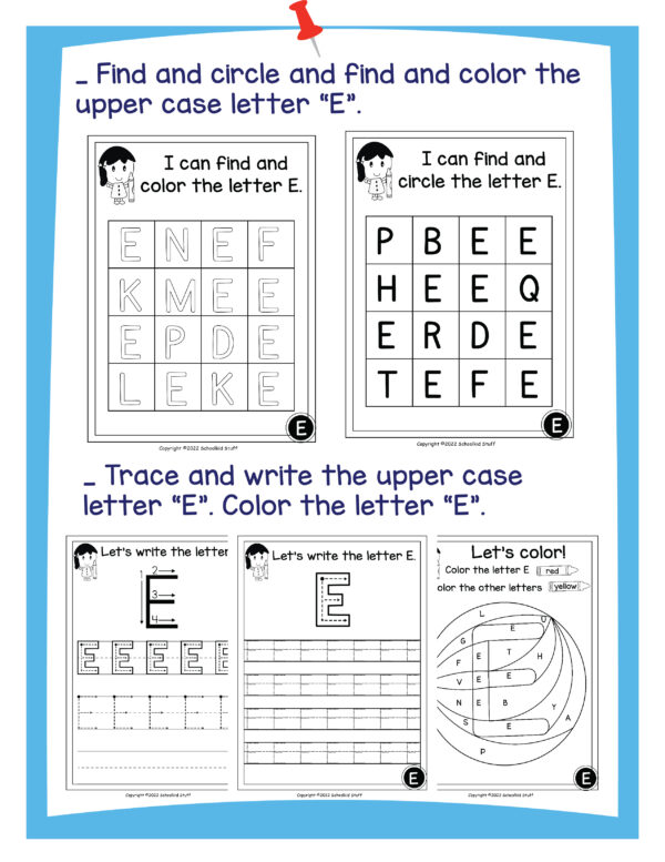 All About the Letter Ee | Alphabet Practice | Made By Teachers