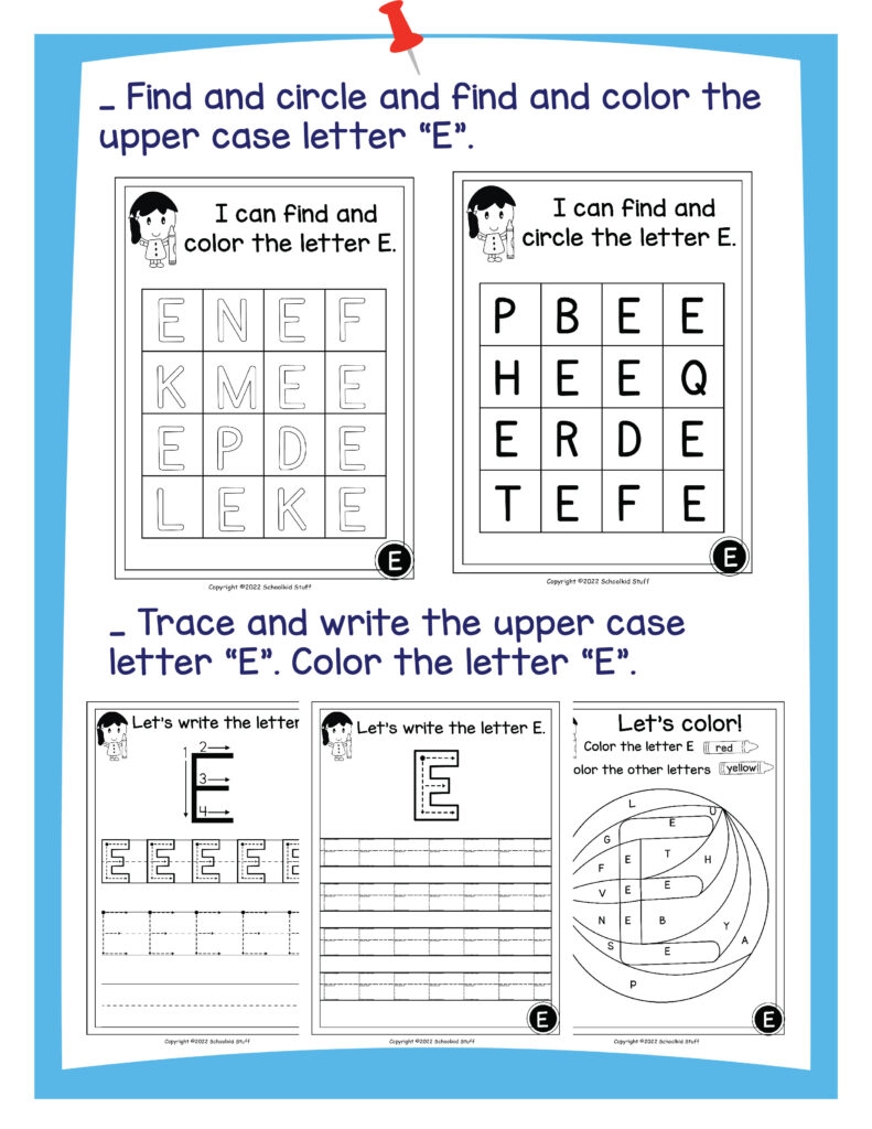All About the Letter Ee | Alphabet Practice | Made By Teachers