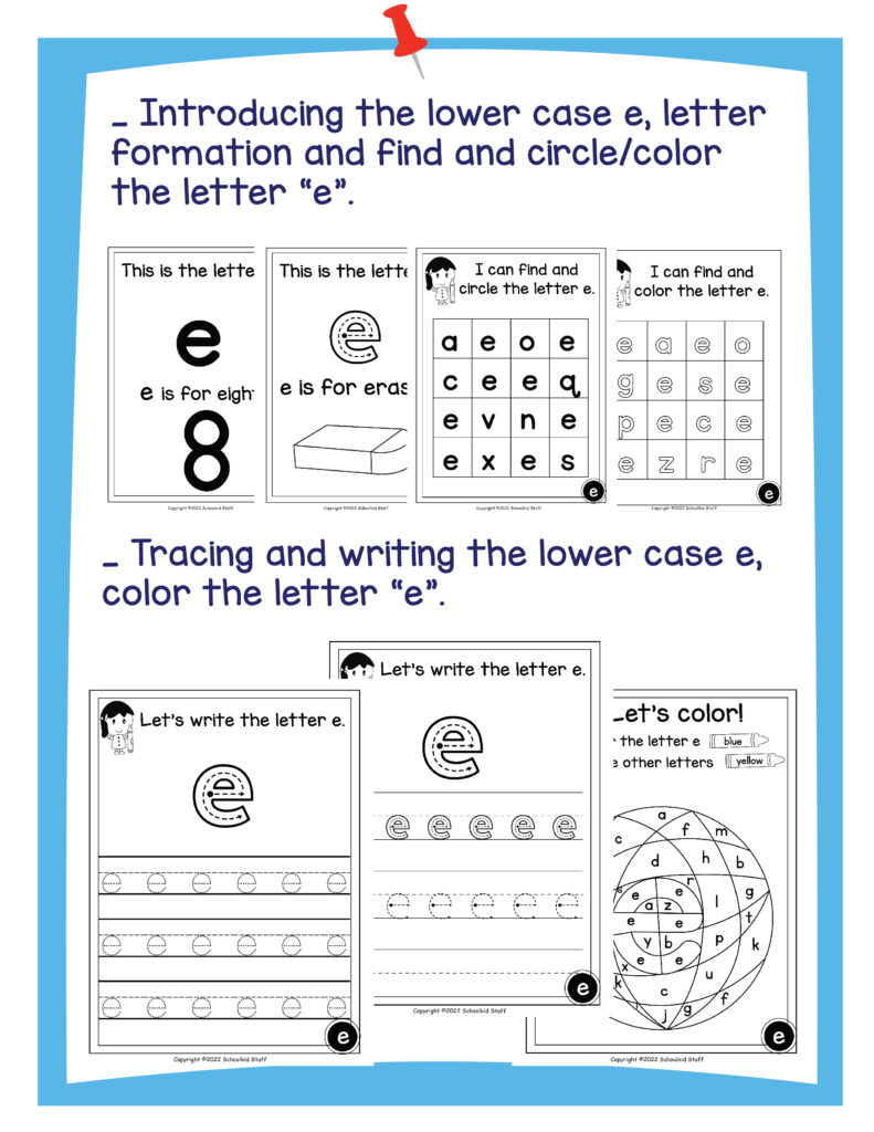 All About the Letter Ee | Alphabet Practice | Made By Teachers