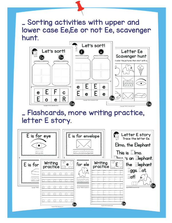 All About the Letter Ee | Alphabet Practice | Made By Teachers