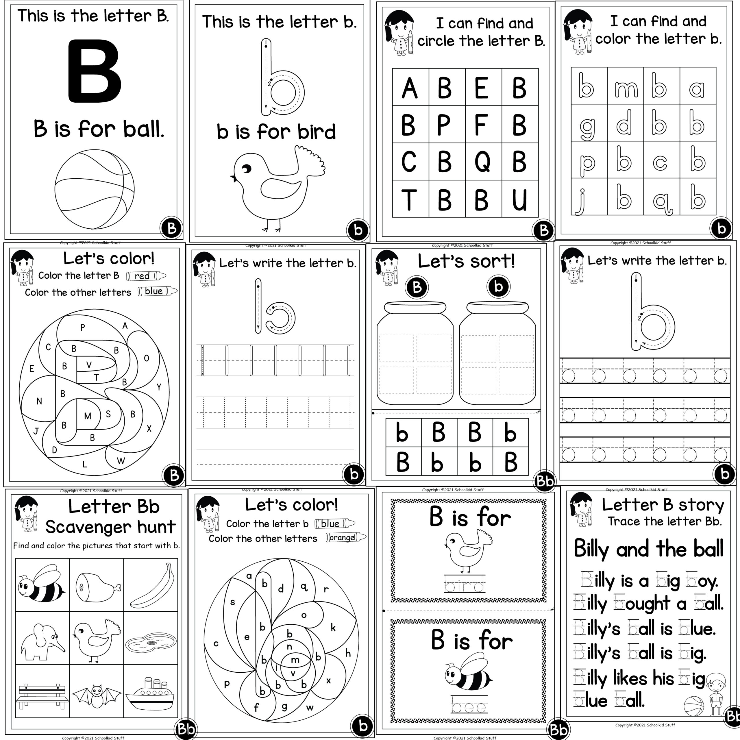 All About the Letter Bb | Alphabet Practice | Made By Teachers